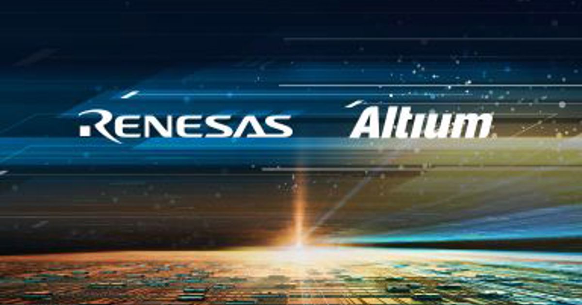 New Electronics - Renesas selects Altium to unify company-wide PCB ... New Electronics - Renesas selects Altium to unify company-wide PCB ...